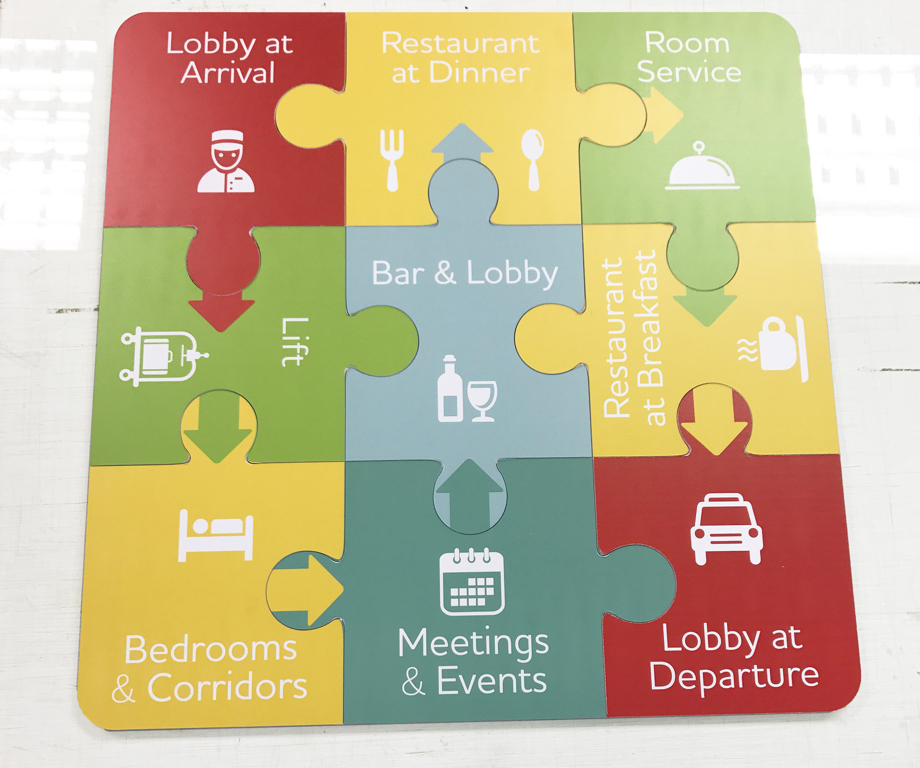 Jurys Inns Bespoke Jigsaw Design Project | Glasgow Creative
